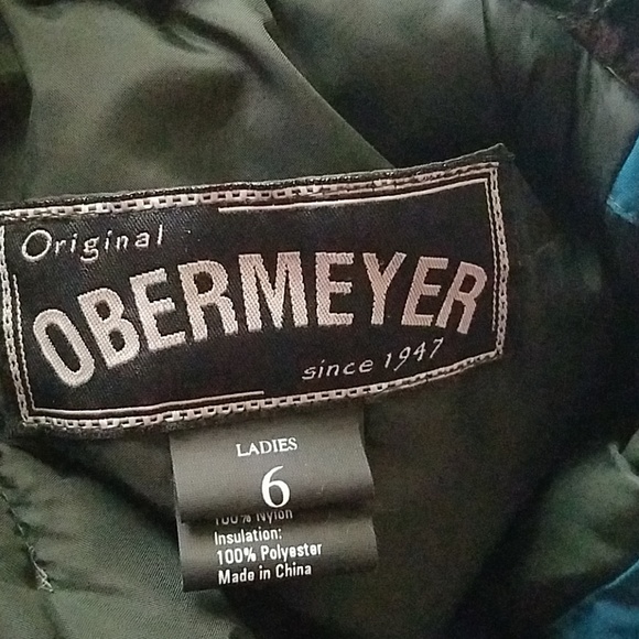 Obermeyer | Jackets & Coats | Vintage Obermeyer Jacket Bomber | Poshmark
